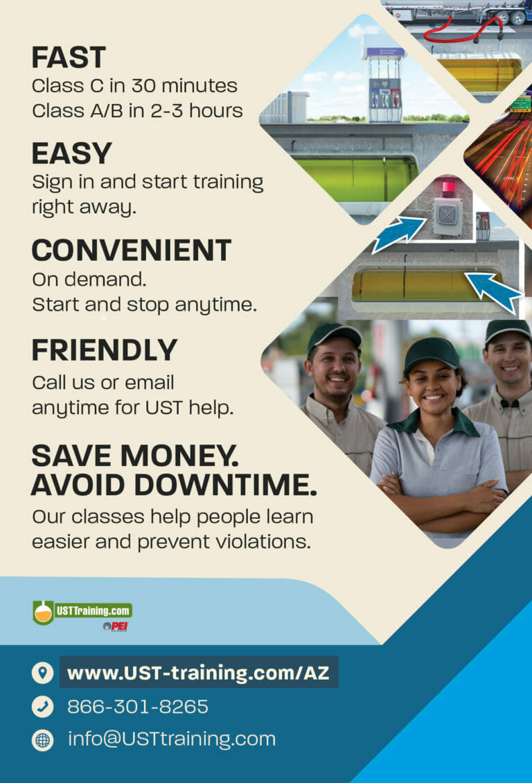 Our Arizona Class A/B and C Courses Now FREE - UST Training
